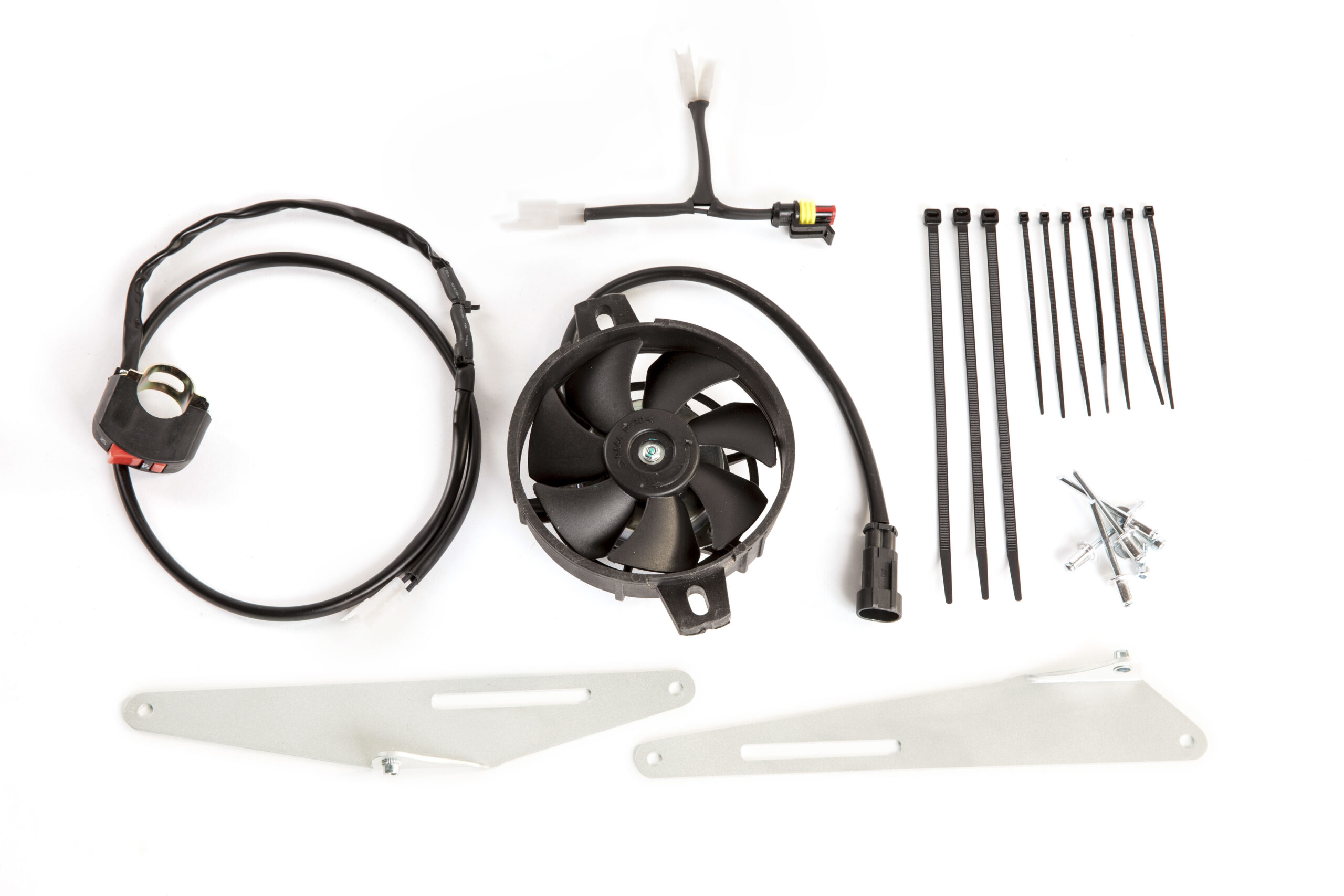 X-GRIP Radiator-Fan full kit, Beta - RD-xgrip